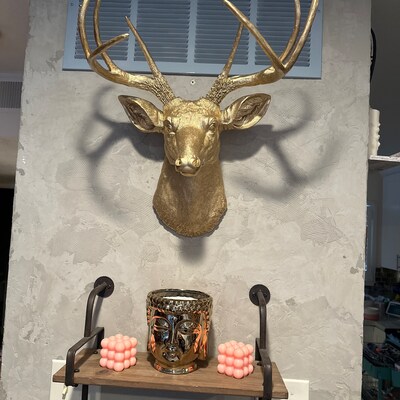 Solar Moose Garden Statue Moose Solar Lantern Figurine Moose - Etsy