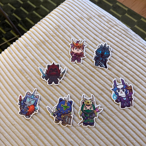 Doom Slayer Kitty / Cat Stickers / Vinyl / Journaling / Scrapbooking ...