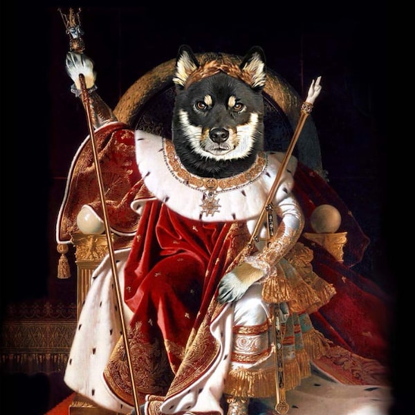 King Henry VIII - Custom Pet Portraits - Dog Portraits and Cat ...