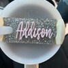 Personalized Name Tag for Tumbler Lid, Tumbler Cup Accessories, Acrylic ...