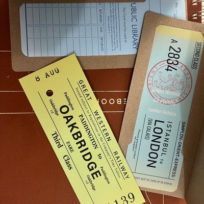 Old Fashioned Vintage Public Library Card Bookmark - Etsy