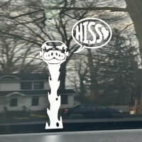 Peeking Ball Python Decal Periscoping Snake, Serpent, Boa, Reptile ...