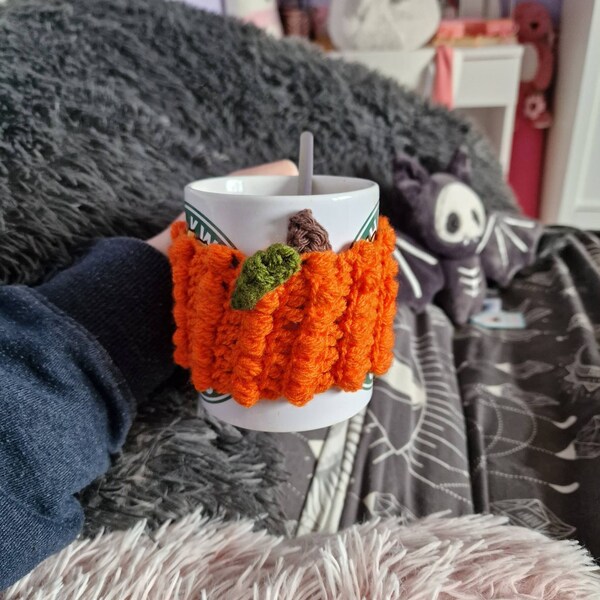 Pumpkin Mug Sweater Crochet PATTERN - Etsy
