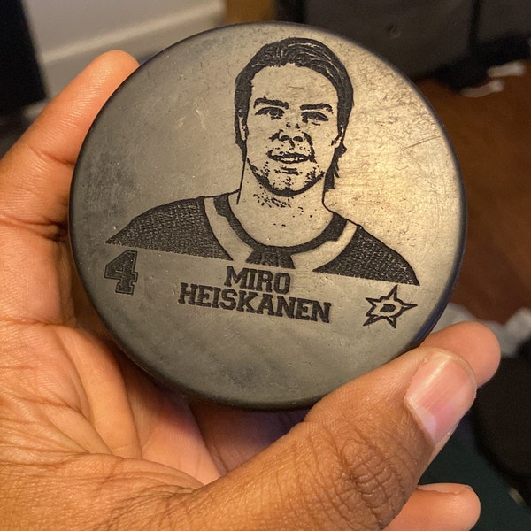 NHL Inspired Because It's the Cup Custom Laser Engraved Hockey Puck ...