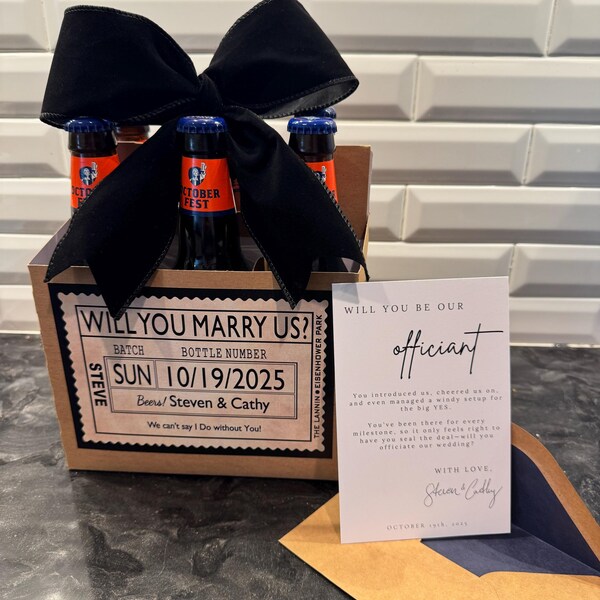 Aisle Walk Ask - Will You Walk Me Down the Aisle - Aisle Walk Proposal ...