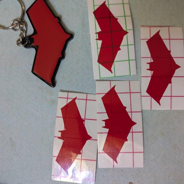 Red Hood Logo / Emblem Keychain From the Comics Character - Etsy