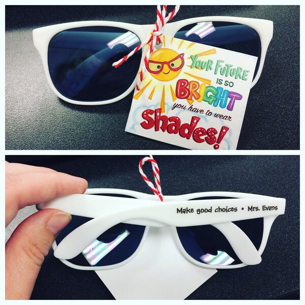 Your Future is so Bright Printable Square Tag, Cut File, Graduation ...