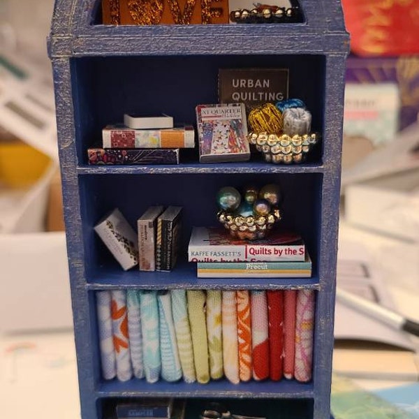 Miniature Bookshelf DIY Kits; Craft DIY Kit; Dollhouse Miniatures - Etsy