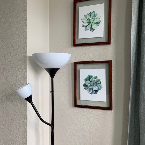 Watercolor Cactus Prints, Set of 4 Succulent Wall Art, Plant Posters ...