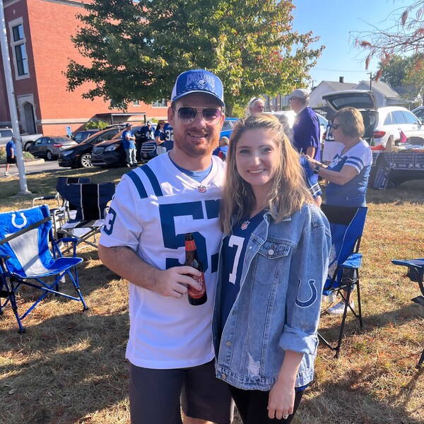 Custom Indianapolis Colts Blue Jean Jackets - Etsy