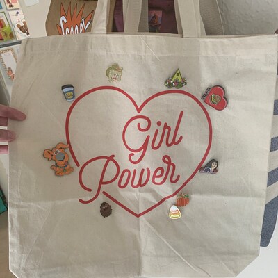 Girl Power Pin Hard Enamel Pin Equality Feminist Pin Girl Gang Girl ...