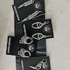 Daisy Chain Carabiner Keyring Chainmail | Stainless Steel | Hand Made ...