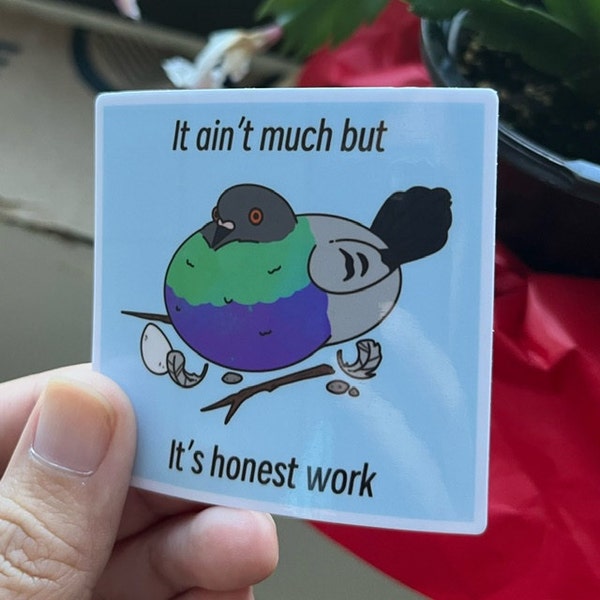 Timberdoodle Sticker | Funny Vinyl Weatherproof Water Bottle ...