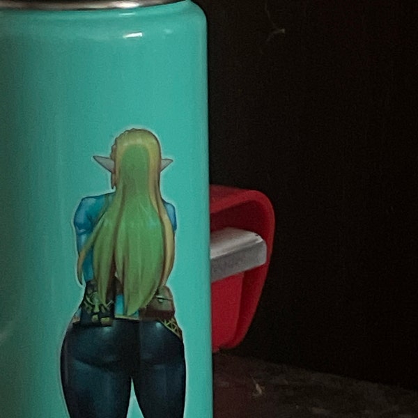 Legend of Zelda Lewd Ecchi Anime Waifu Sticker | Waterproof | Vinyl ...