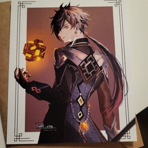 Satosugu Beta Fish Anime Boys Artprint 11x17 - Etsy