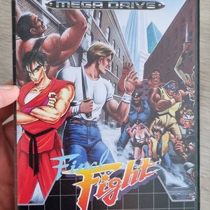 Replacement Cover Mortal Kombat Arcade Edition PAL Hack Version SEGA Megadrive Custom ...