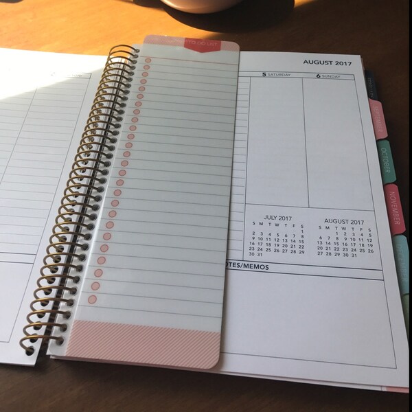 Pagemarker for Planner Bookmark Clip-in Page Marker | Laminated Wet ...