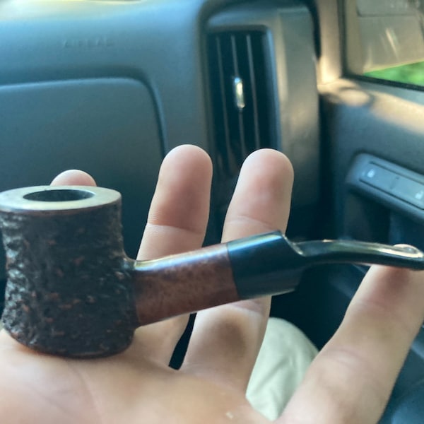 Sandblasted Poker Tobacco Pipe,perfect Beginner Pipe Kit for Smoking ...
