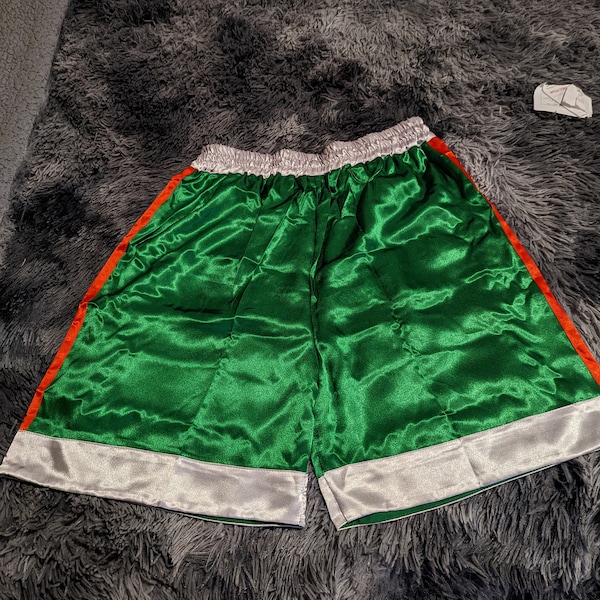 K10-CUSTOM Satin Boxing Shorts, Boxing Trunks for Adults and Kids, Men ...