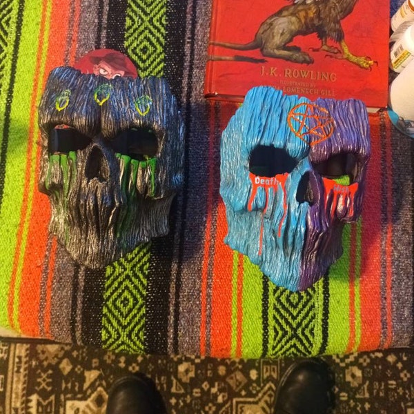 Full Head Skull Mask/helmet With Movable Jaw - Etsy