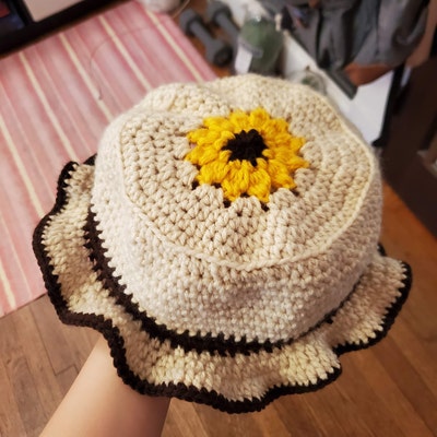 Crochet Pattern for Daisy Bucket Hat - Etsy