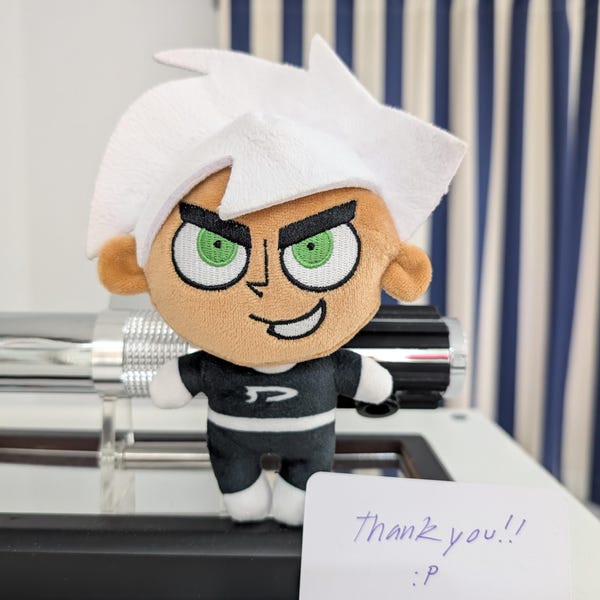 Danny Phantom Keychain Plush - Etsy