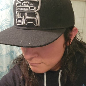 Salish First Nations ''bear Paw'' Embroidered - Etsy