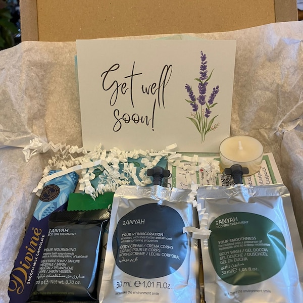 Christmas Spa Gift Box Pamper Hamper Xmas Eve Box Stocking Filler for ...