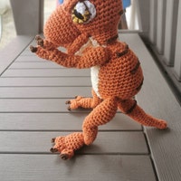Crochet PATTERN No 1909 Baby Raptor Realistic Dinosaur Pattern - Etsy ...