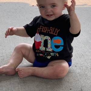 O Fish Ally One, Fishing First, First Birthday Boy, Fishing 1st ...