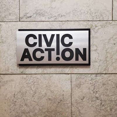 Address Sign Modern Plaque Aluminum Composite Vertical Offset Custom ...