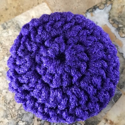 Dark Purple 2 Inch Nylon Net Scrubbie Supplies 40 Yards Long Spool - Etsy