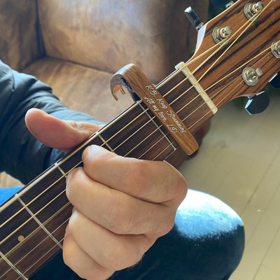 Personalized Guitar Capo Guitar Gift Custom Capo Musician - Etsy