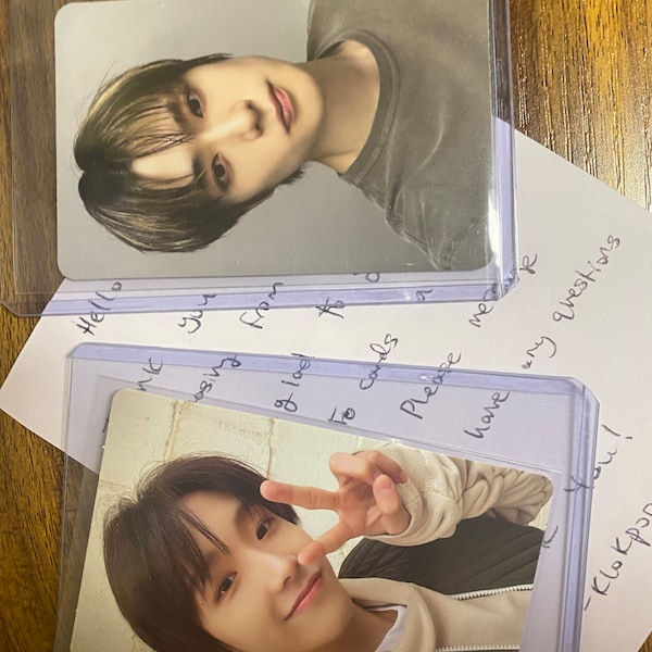 TXT Official Photo Cards - Etsy