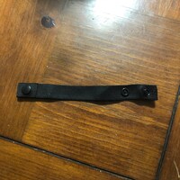 Black Snap on Elastic Face Mask Ear Savers Snap Face Mask - Etsy