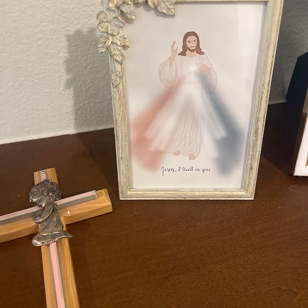 Divine Mercy - Minimalist Catholic Art Print - DIGITAL DOWNLOAD - Jesus ...