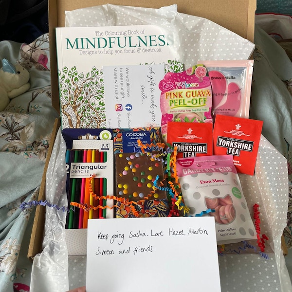 Distraction Gift Box - Hospital Letterbox Gift for Her - Mental Health ...