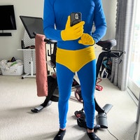 Custom Made Lamia Raised by Wolves Costume Dark Gray Sage Green Spandex ...