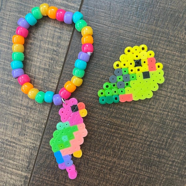 LGBTQ+ Pride Kandi Star Bracelets - Etsy