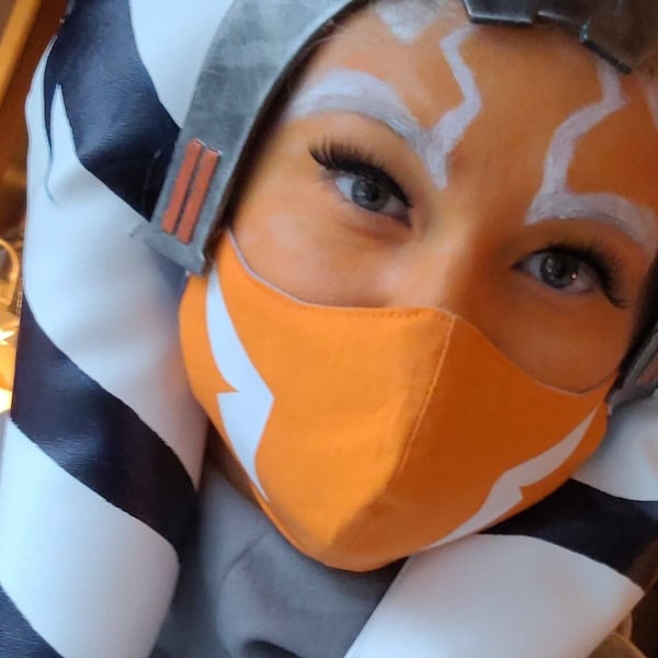 Ahsoka Tano Star Wars Clone Wars Rebels Costume Inspired Reversible ...