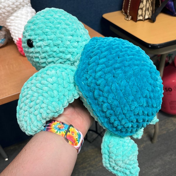 Large Crochet Turtle Pattern - Amigurumi PDF - Etsy
