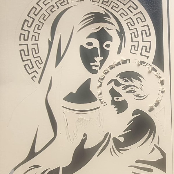 Printable LED Shadow Painting Digital File Download | DIY Light ...