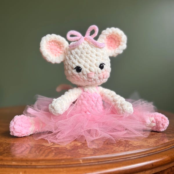 Ballerina Bunny and Mouse Amigurumi Pattern Crochet PDF Pattern - Etsy