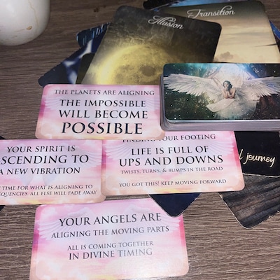 Past Life Oracle Deck From the Soul Reflection - Etsy