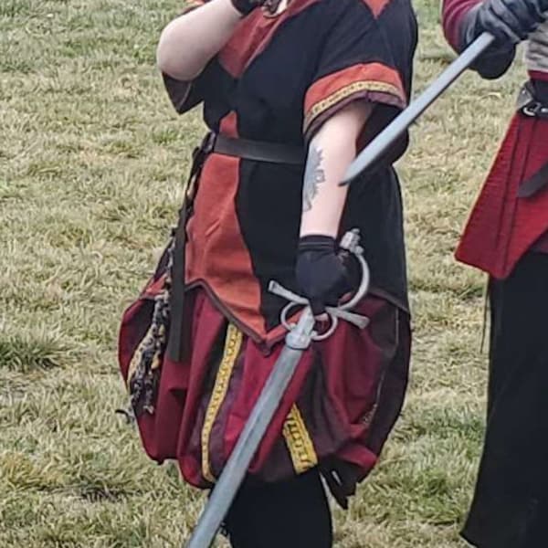 RH006 — Quick Print 15th Century Burgundian Arming Coat Pattern - Etsy