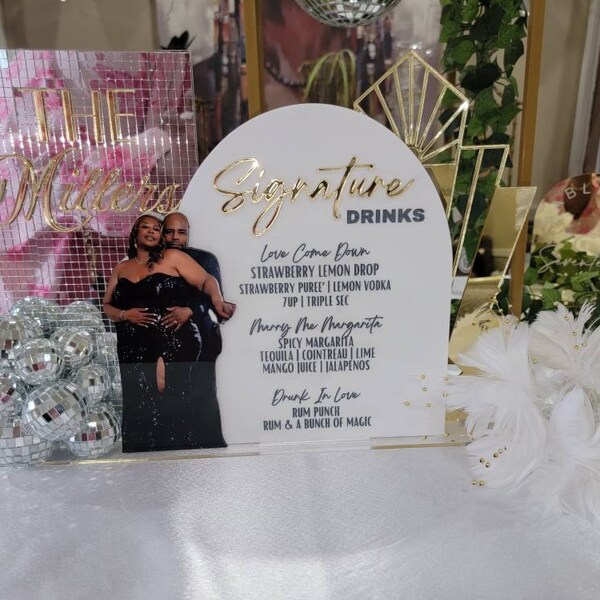 Modern Style Menu Laser File , SVG File, Glowforge File, Digital ...