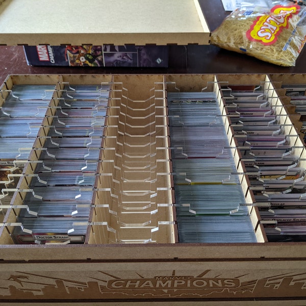 Champion Box Marvel Champions the Card Game Storage Solution LCG Card ...