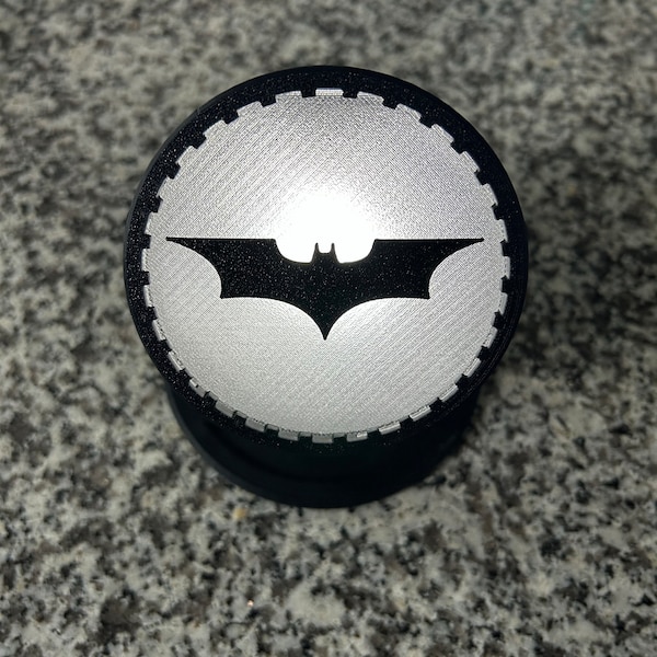 3D Printed Bat Signal: Customizable Desktop Decor - Etsy