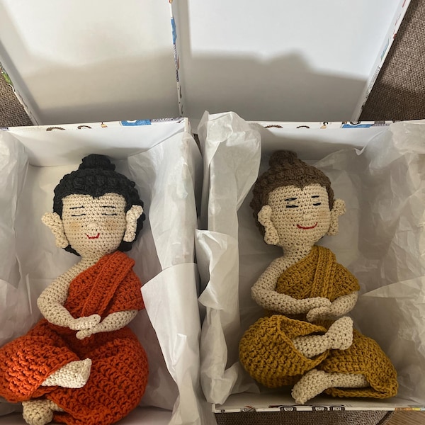 Crochet Buddha Pattern: Zen Meditation Decor (PDF Pattern) - Etsy