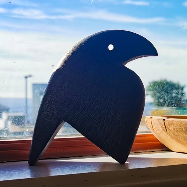 Ceramic Sculpture "raven", a Figure of a Raven, a Collection of Crows ...